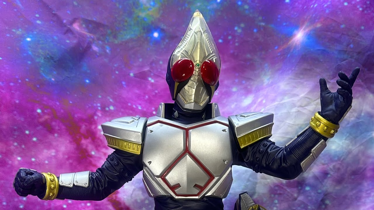 Bandai Super Soft Vinyl Figure Masked Rider Blade 假面騎士刃 - YouTube