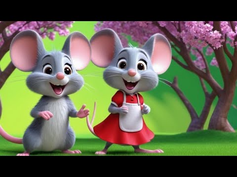 The Little Mouse and the Big Clock 🐭⏰ | Tick Tock Kids Song | Fun Time ...