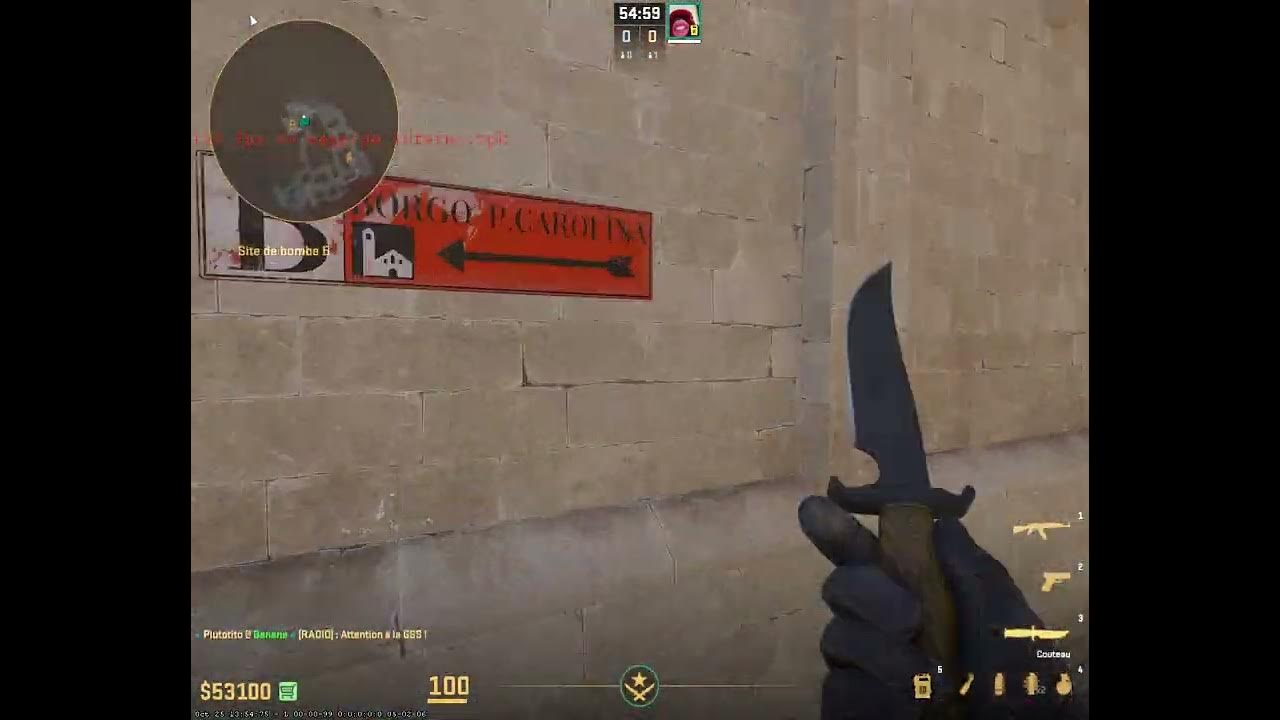 CS2 Inferno banana control utils - YouTube