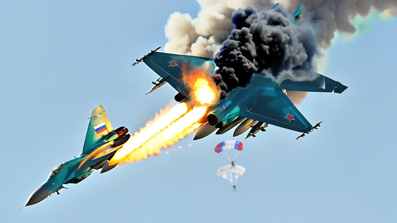 HAPPENED 15 MINUTES AGO! President Putin's personal fighter jet was ...