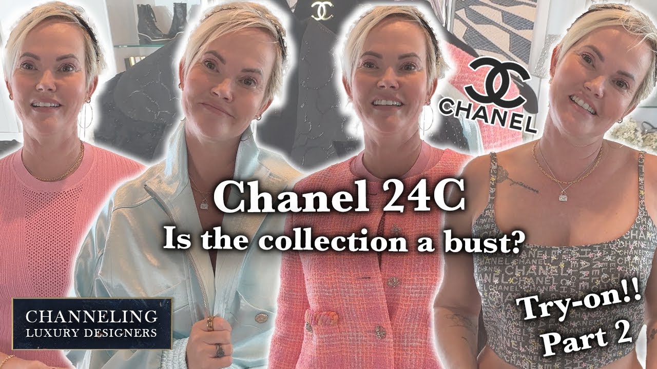 Chanel 2024 Cruise 24C Ready to Wear Try-On and Review RTW, Tweed, Vest ...
