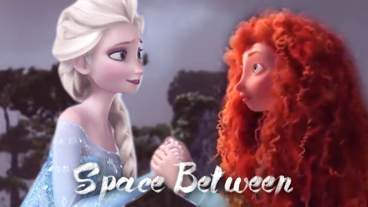 SPACE BETWEEN ~ Elsa & Mérida - YouTube