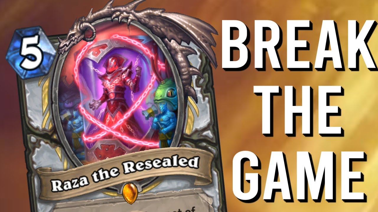 RAZA Will Break Hearthstone AGAIN. This is not a Joke. The Most ...