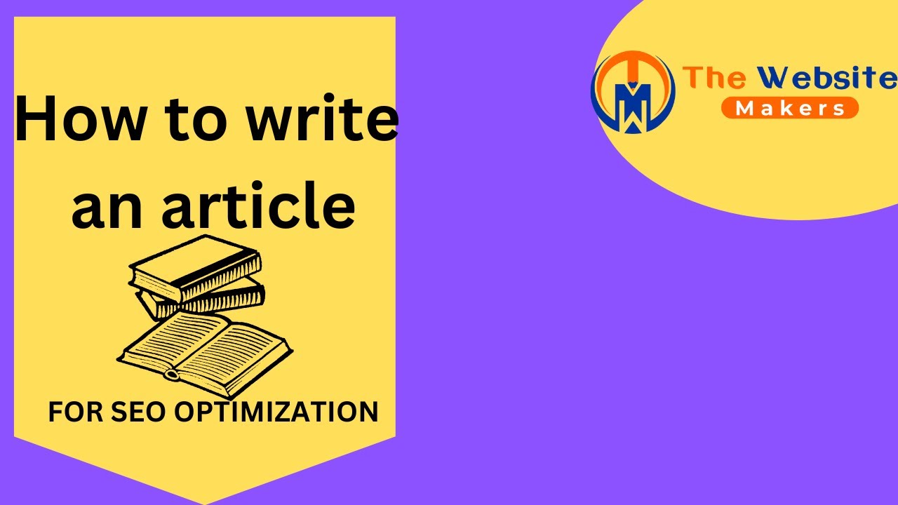 How to write an Seo friendly article || blog writing || The website ...