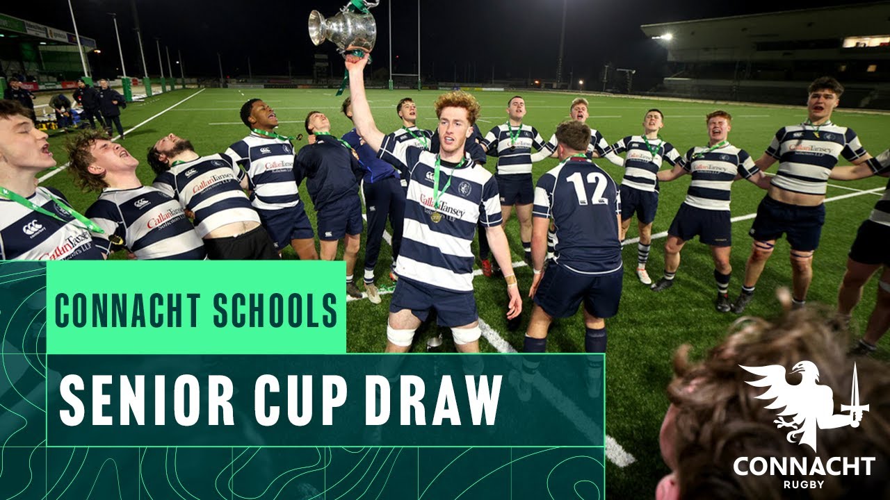 Connacht Schools Senior Cup Draw 2025 - YouTube