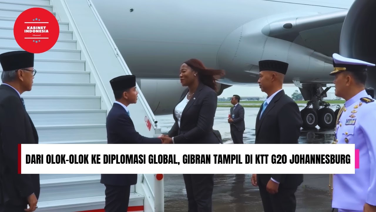 Dulu DiOlok-olok Minim Diplomasi, Gibran Hadiri KTT G20 Johannesburg ...