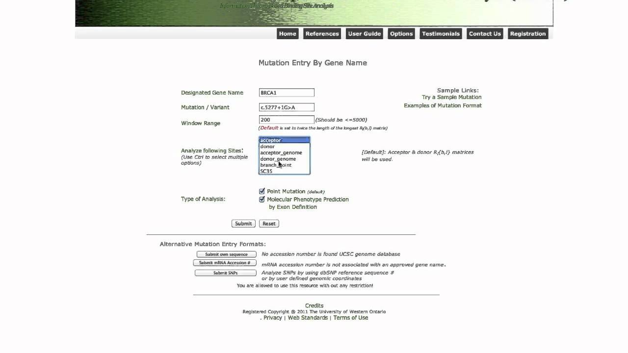 ASSEDA Tutorial Example ( splice.uwo.ca ) - YouTube