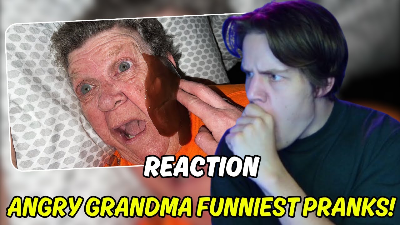 BEST ANGRY GRANDMA PRANKS COMPILATION! (REACTION) - YouTube