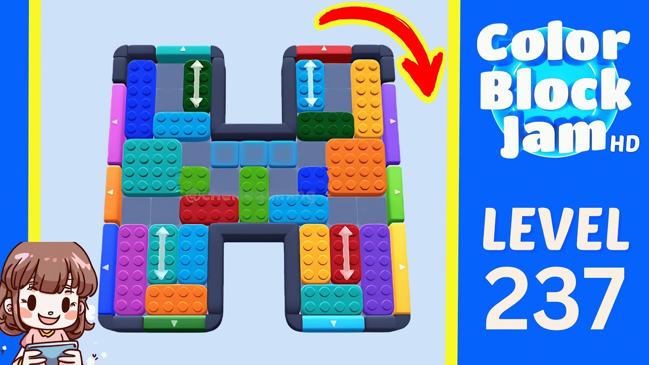 Color Block Jam Level 237 Solution Walkthrough - YouTube