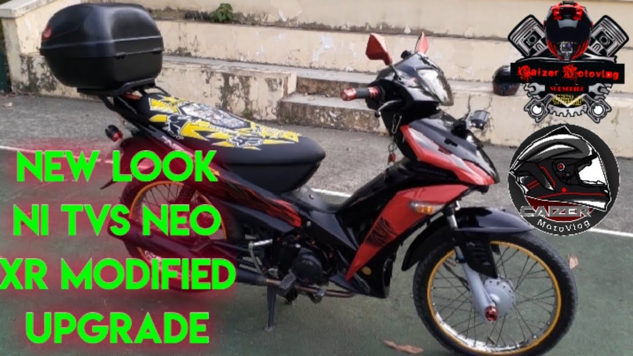 New look ni TVS neo xr upgrade - YouTube