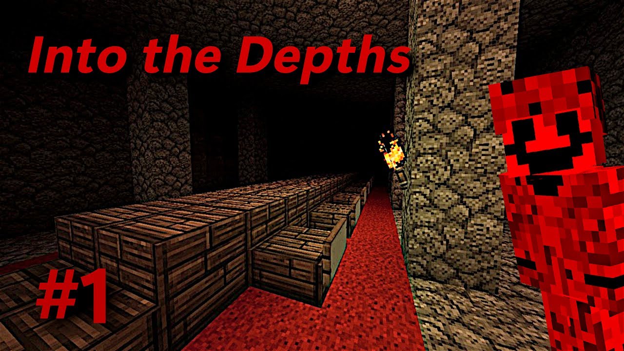Minecraft: INTO THE DEPTHS - Part 1 - YouTube