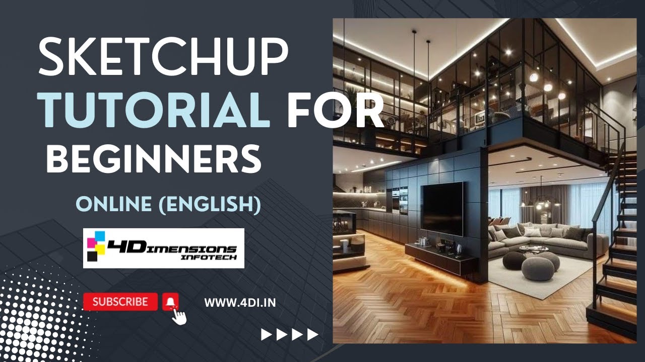 SketchUp Tutorial – Session 8 | Menubar Overview, Materials & Custom ...