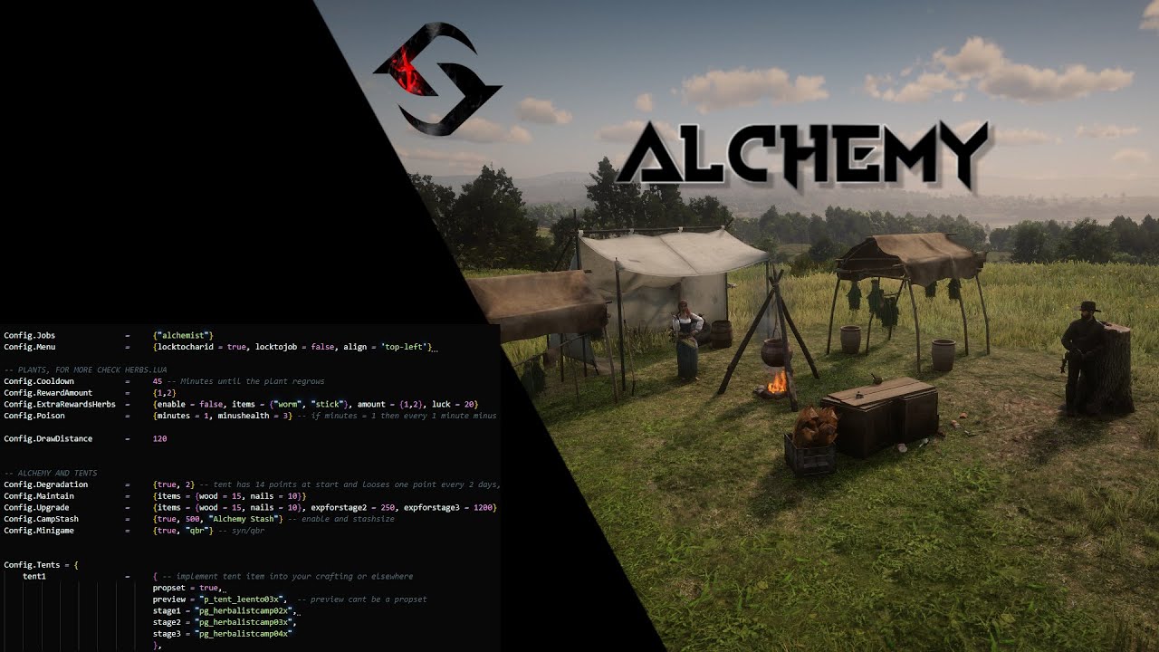 556_alchemy - redm script illustration - YouTube