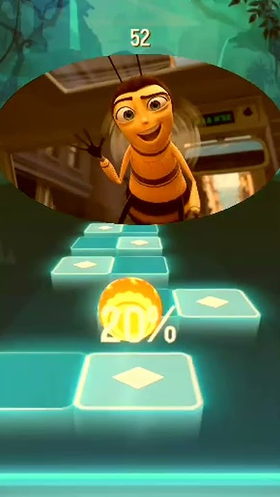 Bee Movie -Coffin Dance -Tiles Hop EDM Rush #shorts #coffindance #beemovie #tileshop# ...