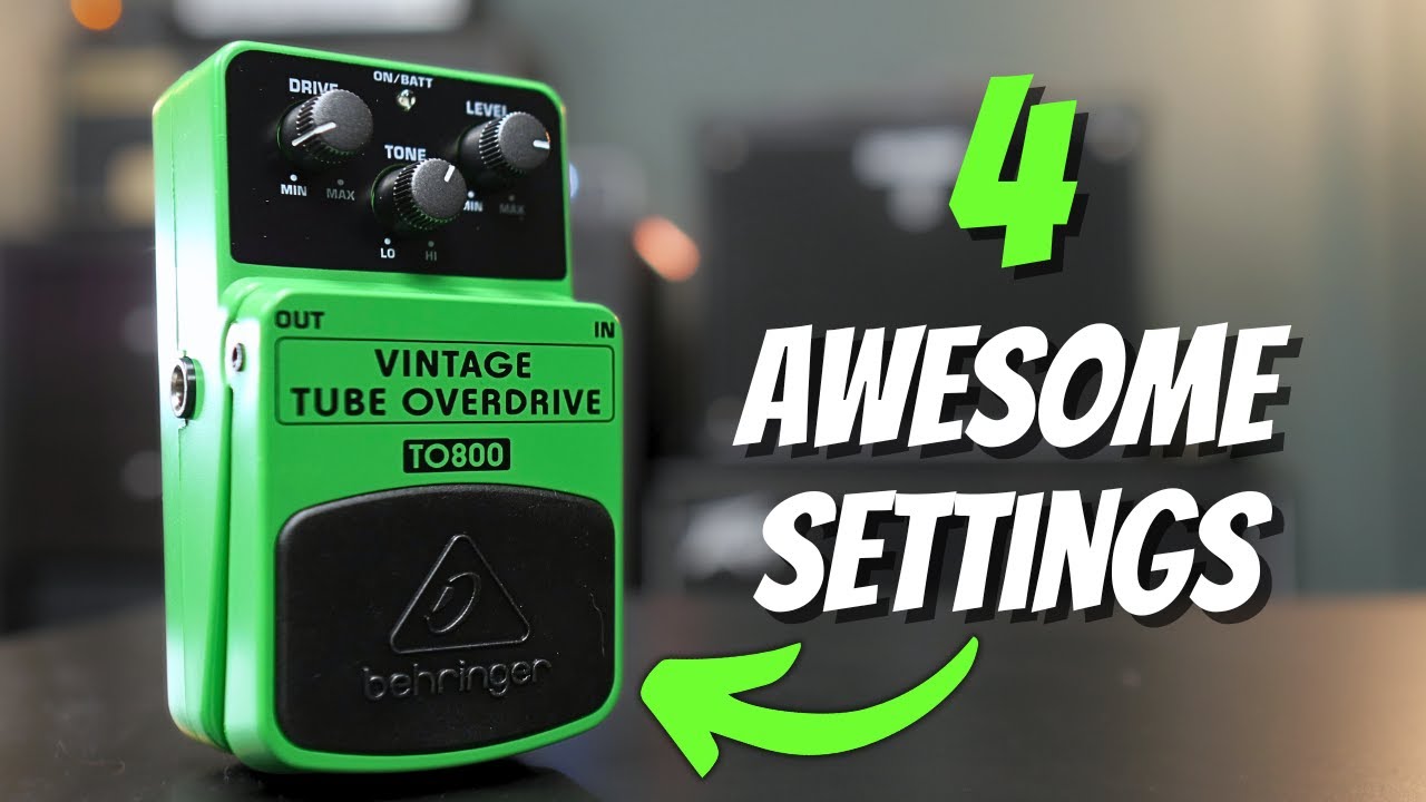 Expensive sounds with an affordable pedal - Behringer TO800 Vintage ...