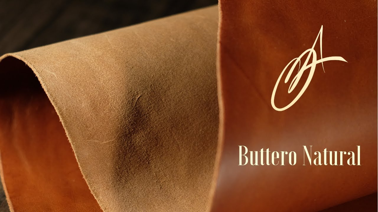 Conceria Walpier - Buttero Medium Brown 3-4oz (1.2mm-1.4mm) - YouTube
