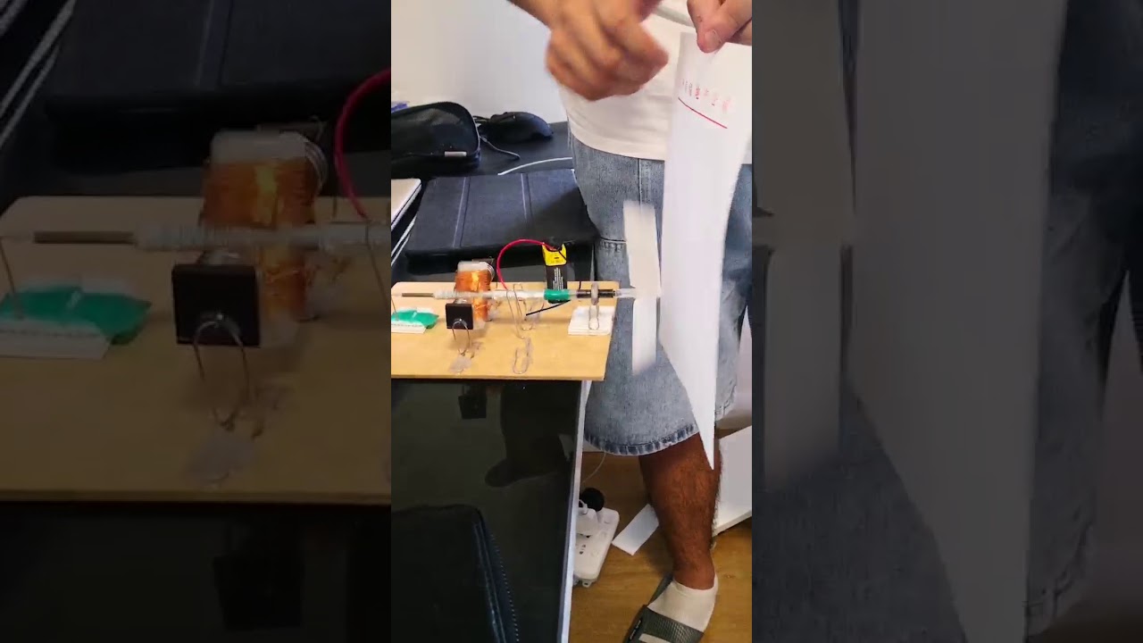 HSC physics DC motor - YouTube