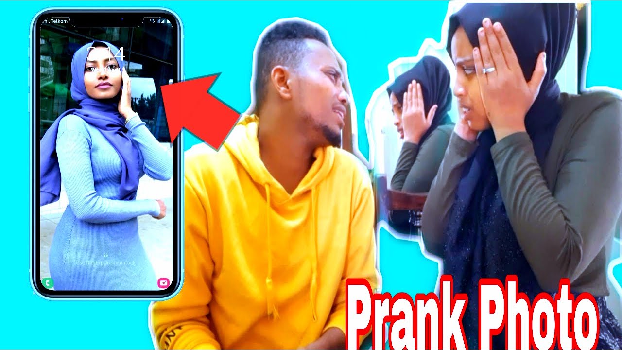 PRANK ON My love Photo AS MY LOCK*SCREEN* Prank Foto Jaalale tiya ...