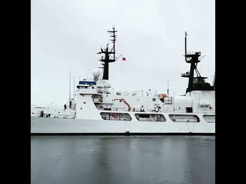 Tàu CSB-8021 của Việt Nam chạy thử tại Mỹ - YouTube