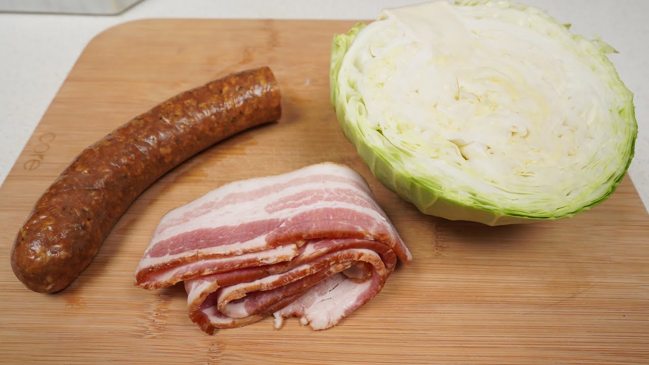 Wie man gebratenen Kohl macht. Einfaches und leckeres Rezept für das ...