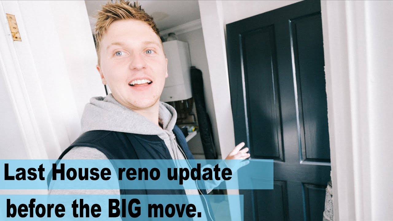 Last house renovation update before the big move - YouTube