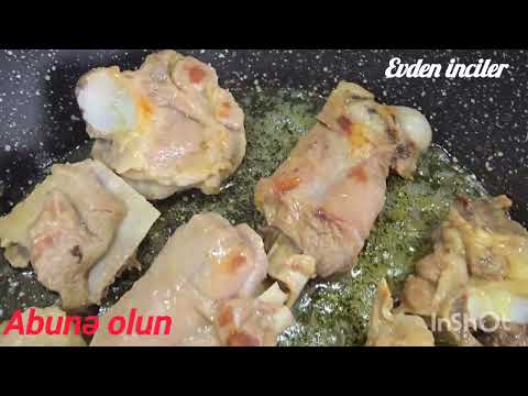 Tavada bişən ən dadlı quzu əti.Şirəli quzu yemeyi.