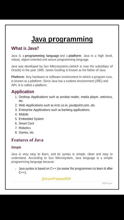 Java programming - YouTube