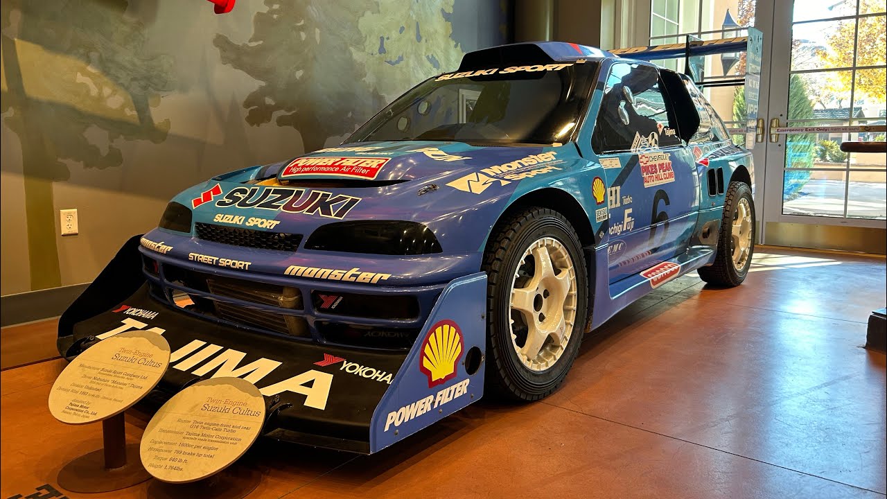 I found the long forgotten Suzuki Swift Pikes Peak hill climb car+ ...