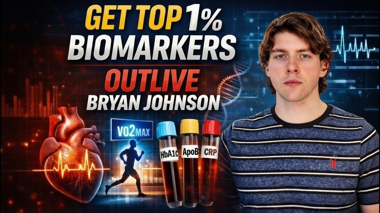 How to Get Top 1% Biomarkers (Outlive Bryan Johnson) - YouTube