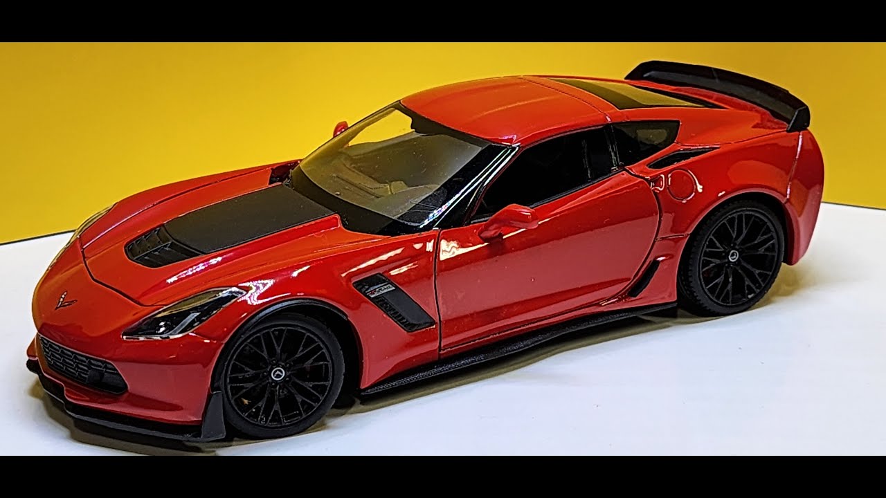 2017 Corvette Z06 (1/24 Scale Diecast) - YouTube