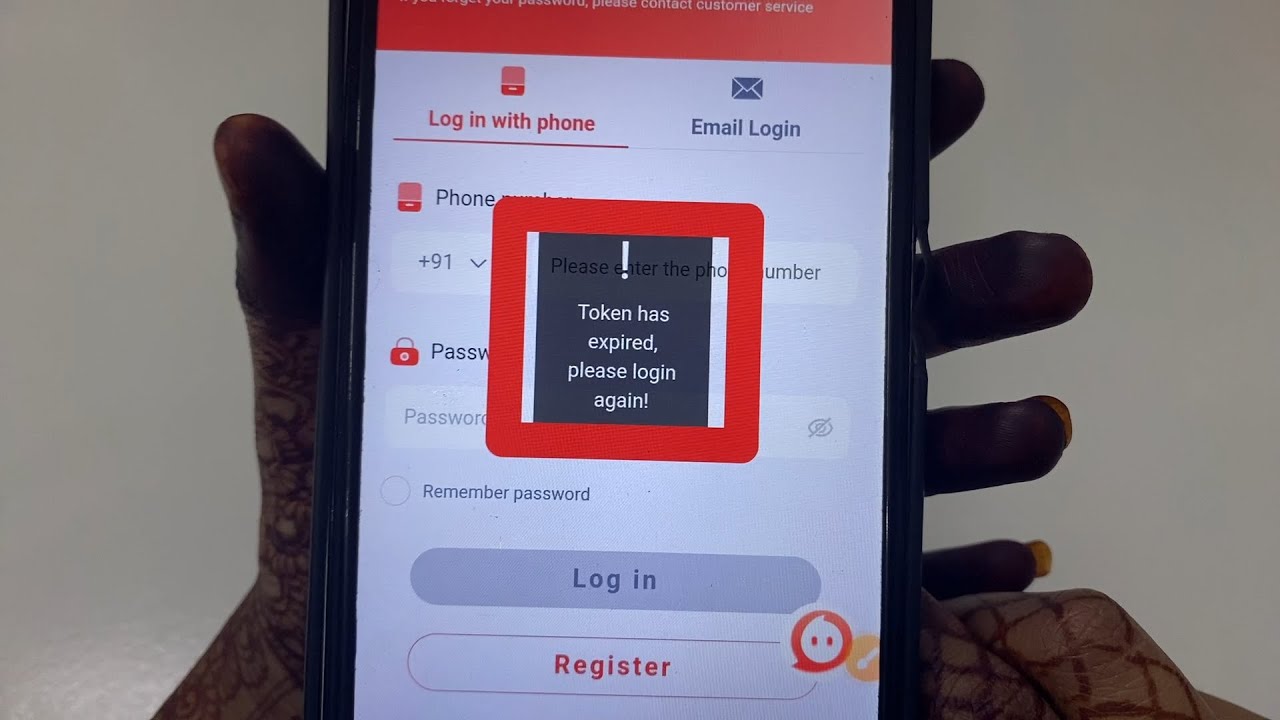How to Fix Token has expired please login again problem solve in OK Win ...