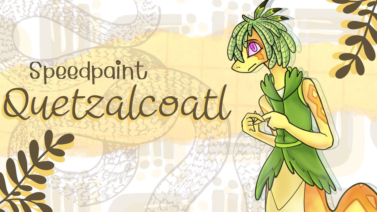 Quetzalcoatl [Corn] speedpaint || No Evil fanart🌽🐍 - YouTube