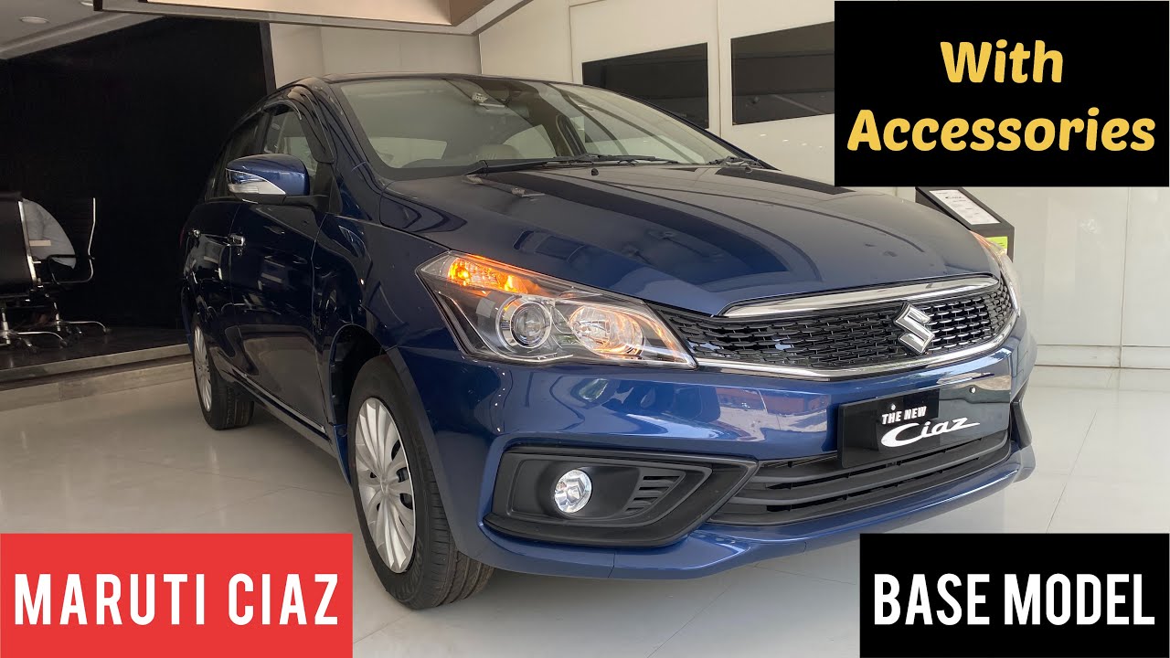 Maruti Ciaz Sigma 2022 ♥️ Base Model | Price- 8.99 Lacs | - YouTube