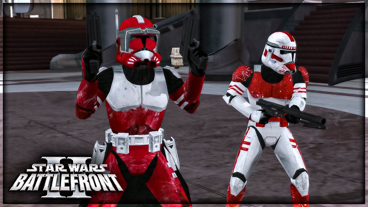 Star Wars Battlefront 2 Mod | Clone Wars Era Episode III | Coruscant Shock Troopers - YouTube