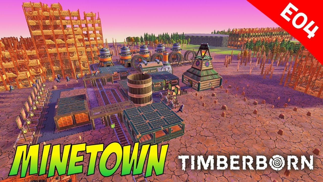 MineTown | Timberborn | Train City - YouTube