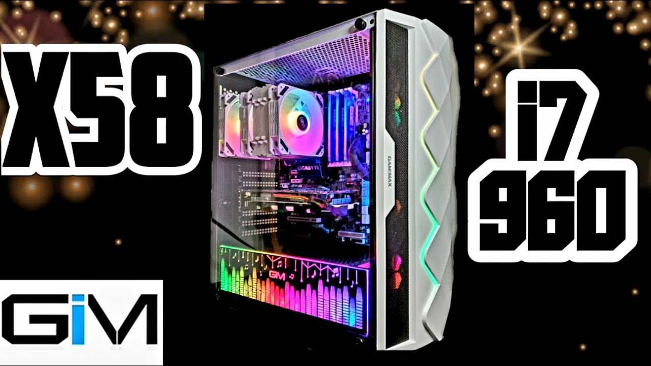 Gim RGB gaming PC case makes the best X58 computer build! - YouTube