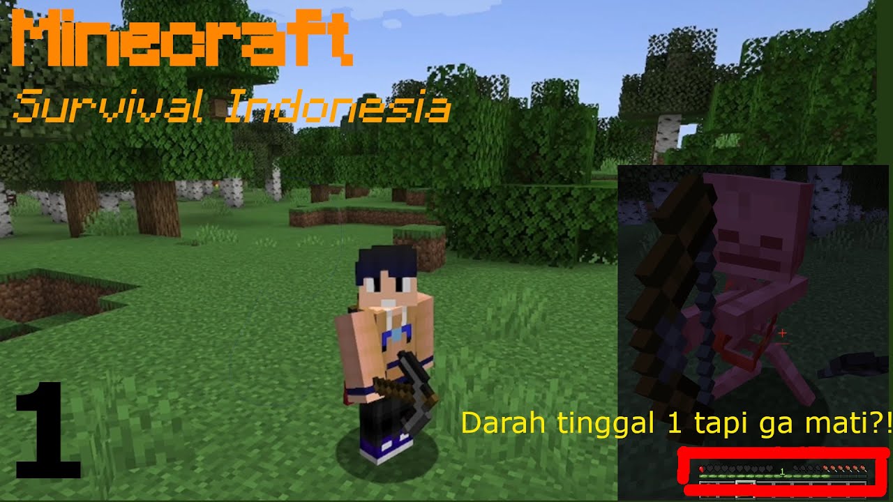Minecraft Survival Indonesia! | AYO MAIN BARENG! | Episode 1 - Graymont ...