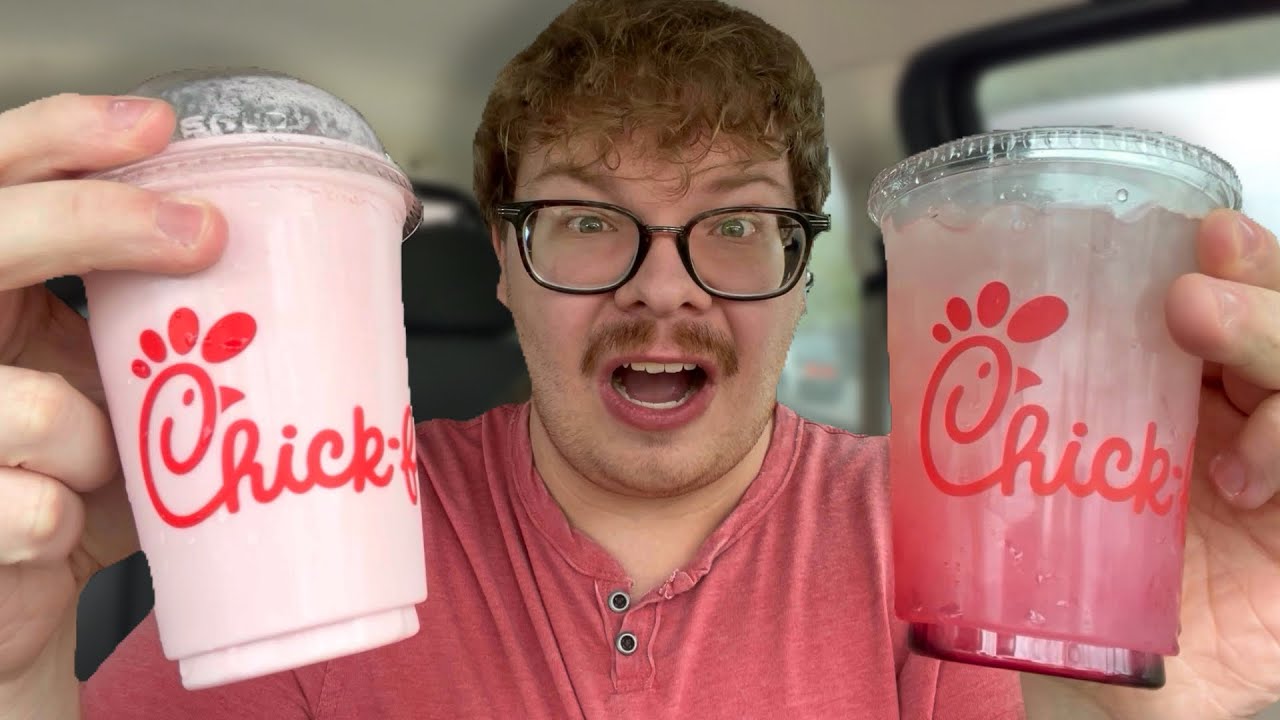 Chick-fil-A’s NEW Cherry Berry Drinks! | Food Review - YouTube