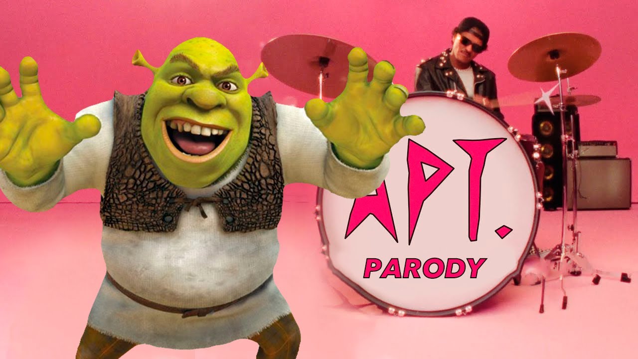 SHREK SONG - ROSÉ & Bruno Mars - APT.(SHREK 5) Parody - YouTube