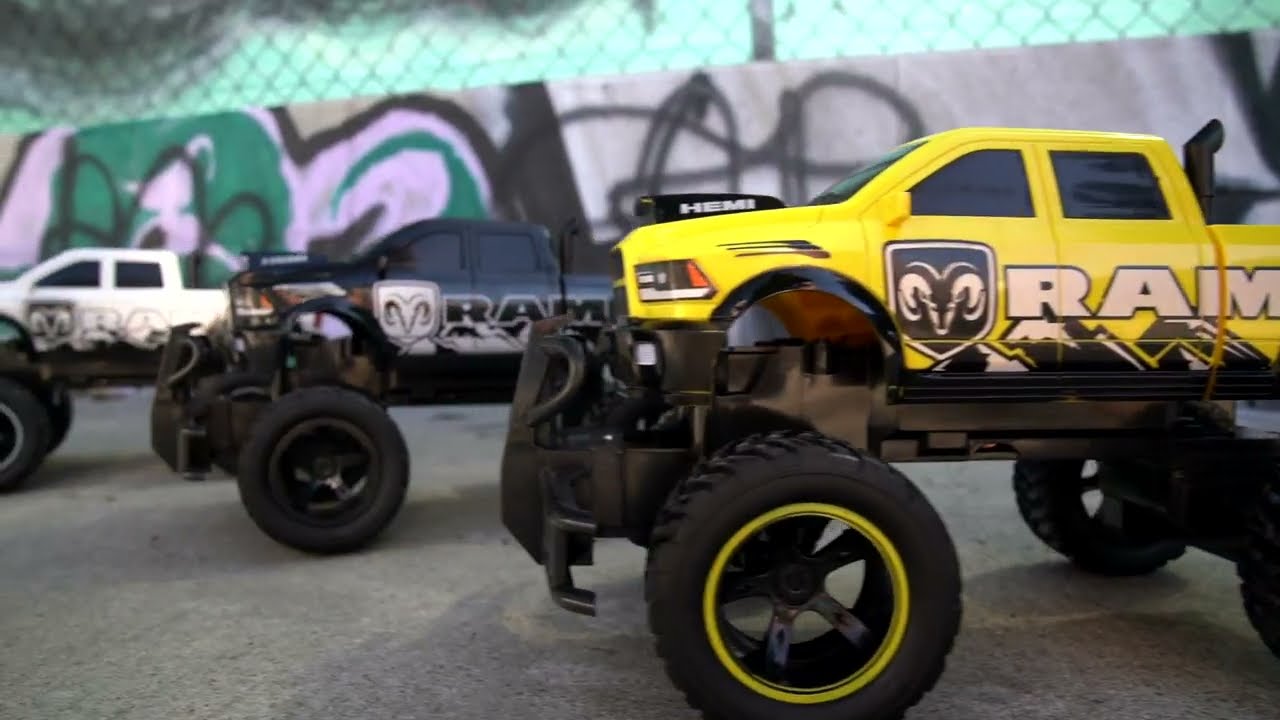 Dodge Ram Remote control Truck [1:14] By World tech toys - YouTube