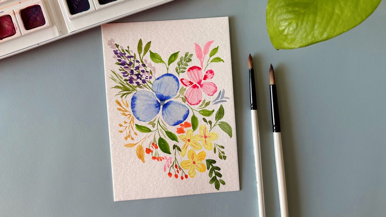 Overcome Beginner Mistakes with Wet-on-Wet Painting Techniques / Step ...