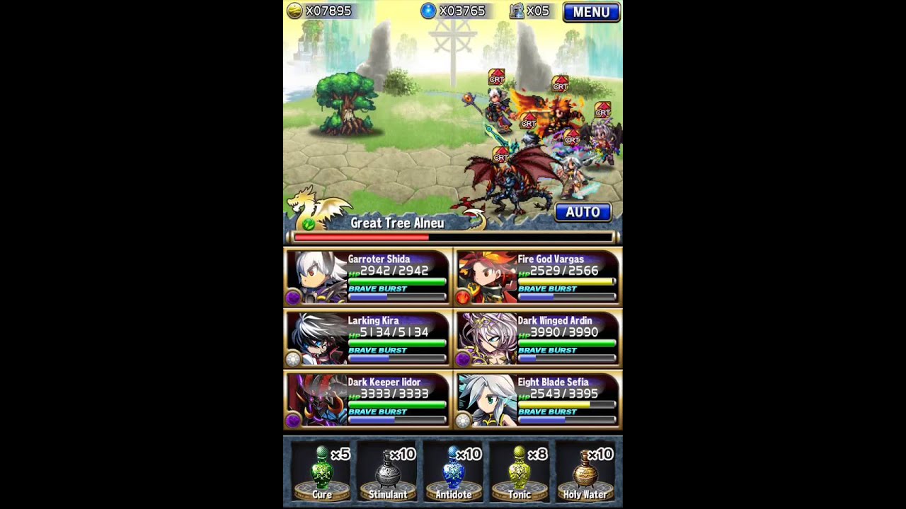 [Brave Frontier] Battle to the max part 1 - YouTube