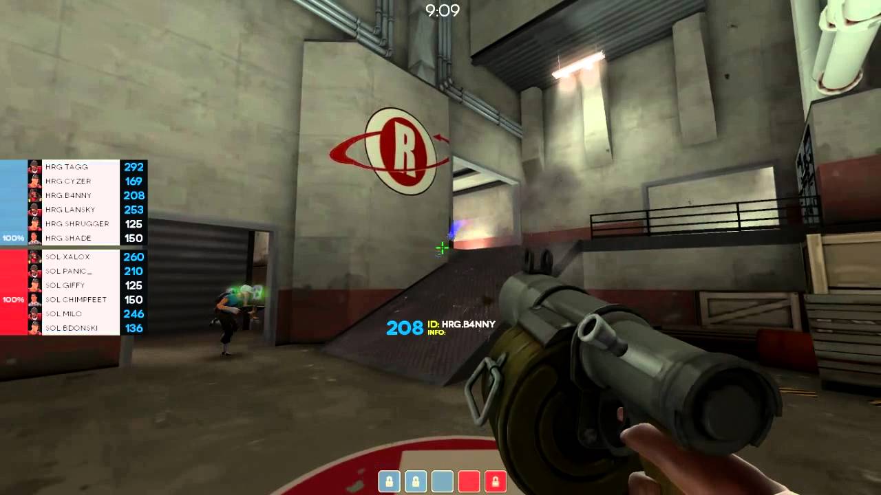 High Rollers Gaming TF2 vs Solace eSports 14 (ESEA) cp_metalworks_rc4 ...