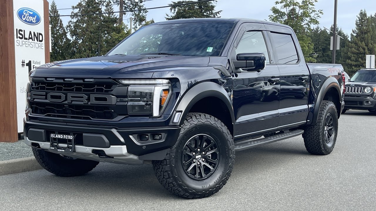 2024 Ford F150 RAPTOR + Spray in Lined Box, Moonroof, Upfitter Switches ...
