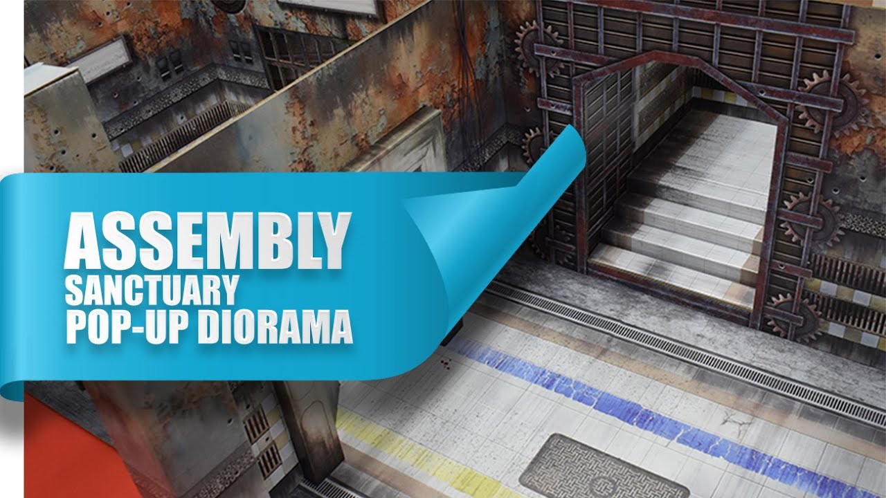 Extreme Sets Sanctuary Pop Up Diorama 1 12 Scale Youtube