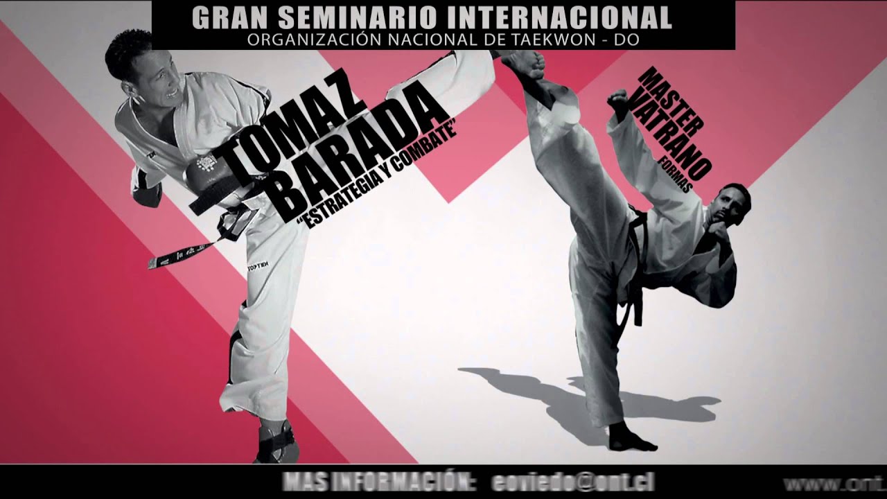 Seminario Internacional TKD Tradicional, Tomaz Barada y Master Vatrano ...