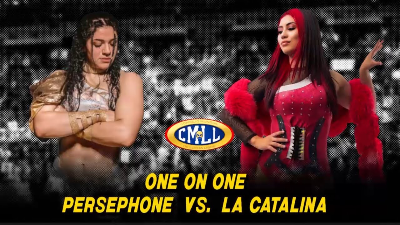 CMLL - Persephone vs La Catalina Arena Mexico Lucha Libre Consejo ...