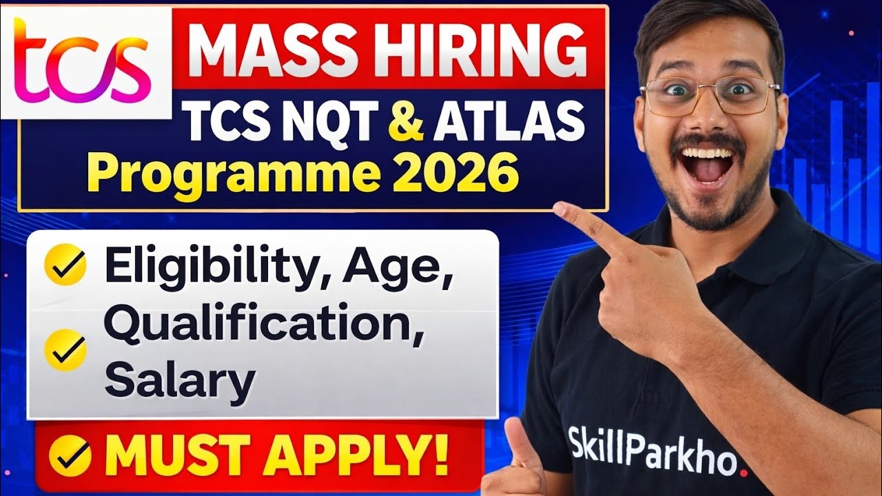 TCS Recruitment 2026 | TCS ATLAS & TCS NQT Off Campus Hiring for ...