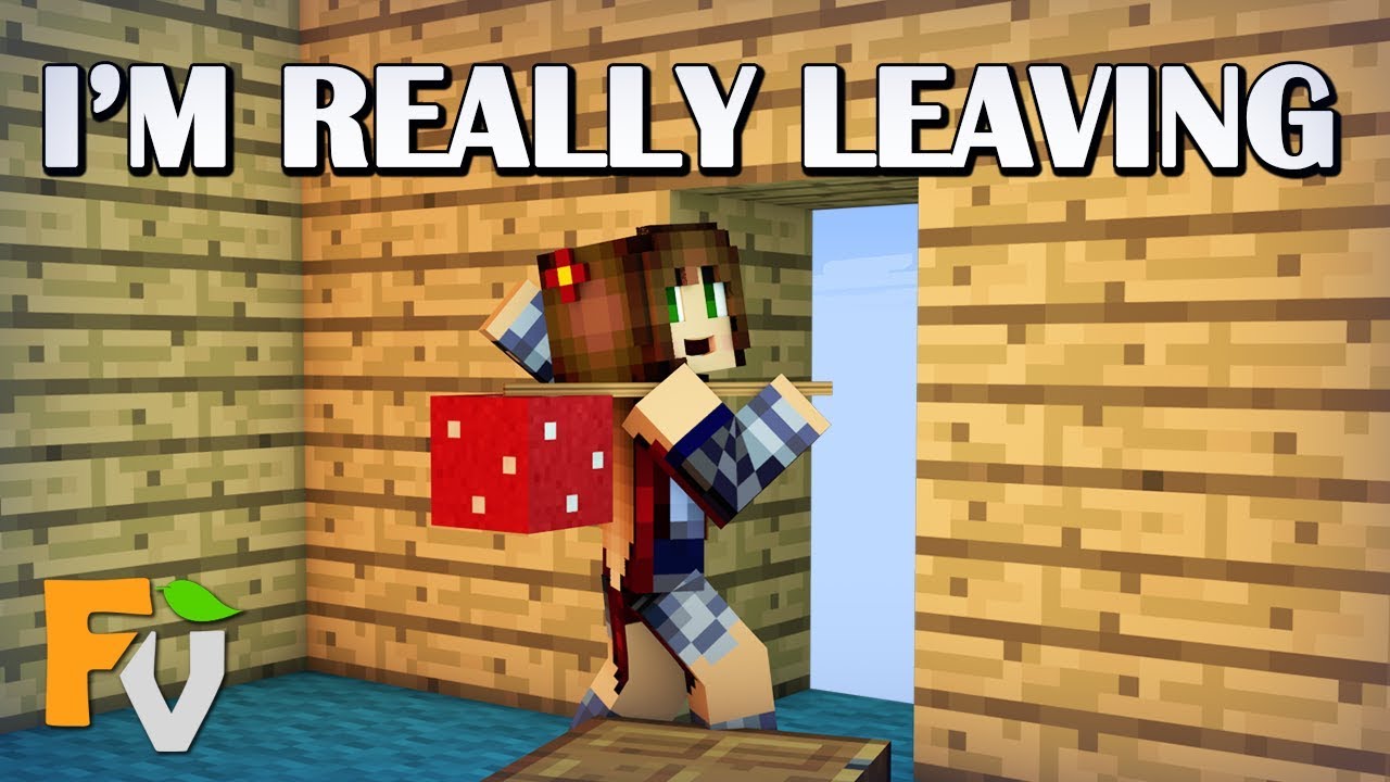 Minecraft: I'm Really Leaving! - YouTube