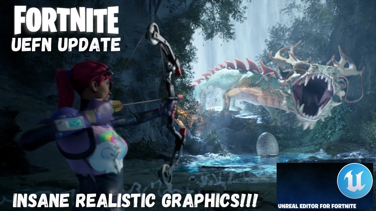 UEFN Unreal Editor for Fortnite Update Has INSANE New Graphics ...